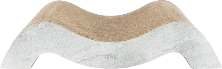 Когтеточка Trixie Волна XXL картон 64х14х37 cм Серая (4011905480312 ...