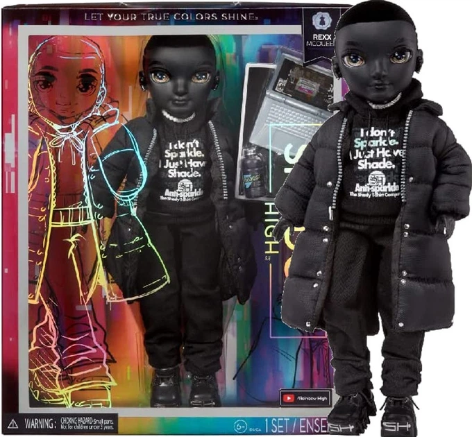 Кукла Rainbow High Shadow High Rexx McQueen - Кукла Рейнбоу Шедоу Рекс ...
