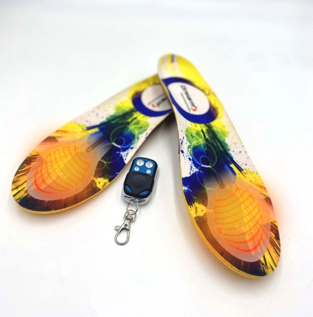 Стельки с подогревом "Dr. Warm 2200 Turbo" усиленые, беспроводные 2200 ...