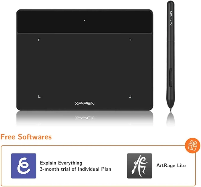 Графический планшет XP-Pen Deco Fun XS Black – фото, отзывы ...