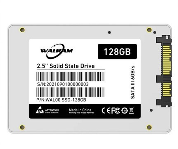 Твердотельный накопитель SSD 2.5" WALRAM 128GB SATA 3 – фото, отзывы ...