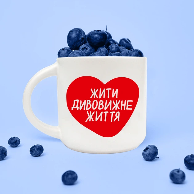 Чашка Orner Жить удивительную жизнь 350 мл (orner-1918) – фото, отзывы ...