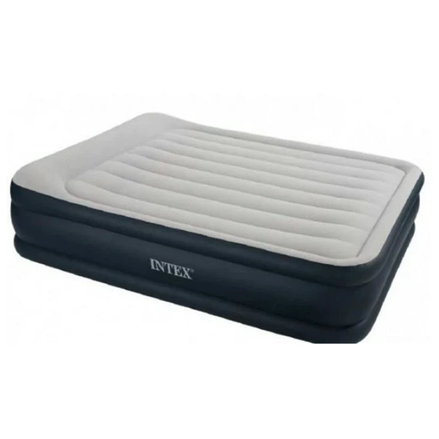 Надувная кровать двухместная INTEX 64136 с встренным электронасосом ...