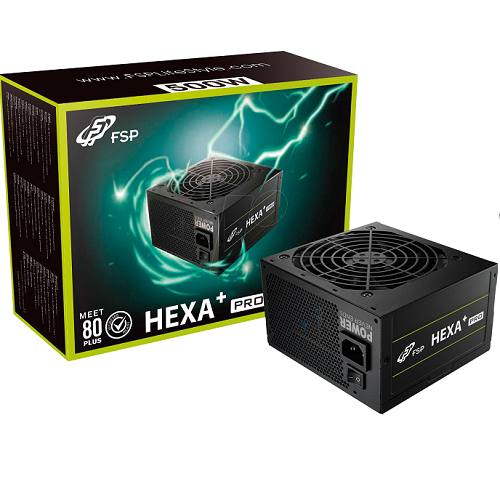 Блок питания FSP H3-500 HEXA Plus PRO 120мм 500W Sleeve fan Retail Box – фото, отзывы ...