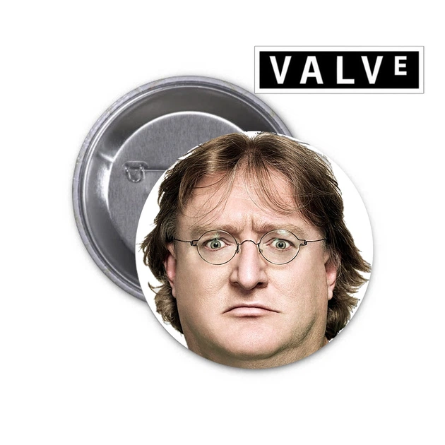 Значок Gabe Newell Gaben Гейб Габен – фото, відгуки, характеристики в ...