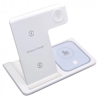 Беспроводное зарядное устройство Remax RP- W60 3in1 Белое – фото, отзывы, характеристики в ...