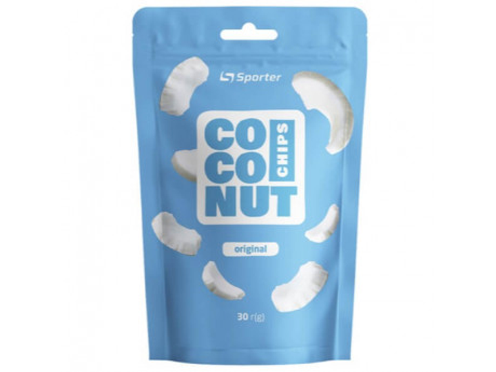 Чипсы кокосовые Sporter 30 грамм Вкус Натуральный – низкие цены, кредит ...