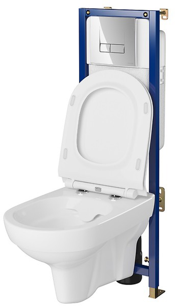 Инсталляция CERSANIT Tech Line Base B621 + унитаз City CleanON с ...