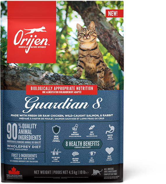 Сухой корм для кошек всех пород и возрастов Orijen Cat Guardian 8 4.5 ...
