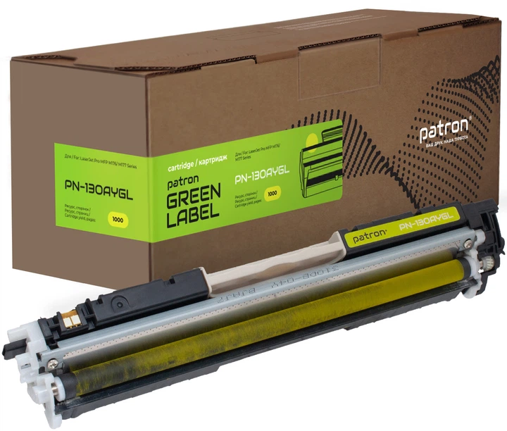 Тонер-картридж Patron Green Label совместимый аналог HP 130A (CF352A ...