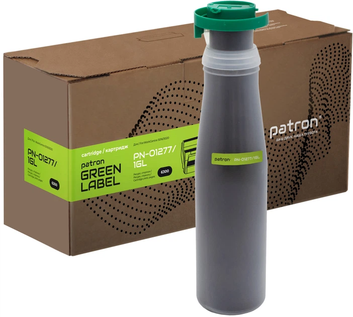 Тонер-картридж сумісний Patron Green Label для Xerox 106R01277 Black ...