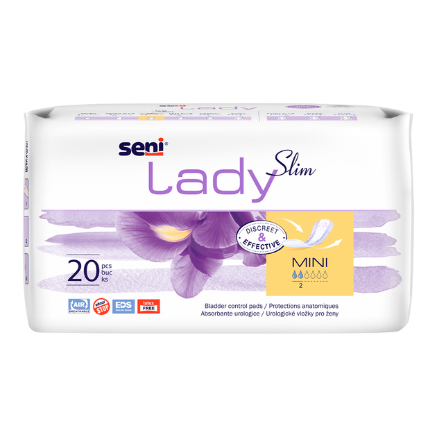 Прокладки урологічні Seni Lady Slim Mini 20 шт (5900516699093) – купити ...