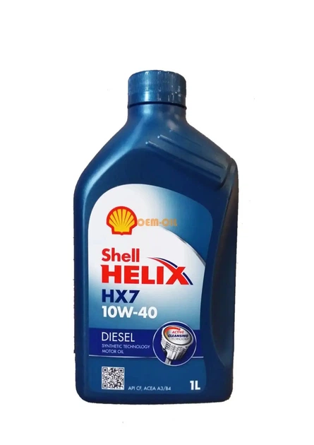 Моторное масло Shell Helix HX7 Diesel 10W-40 1 л (550046646) – фото ...