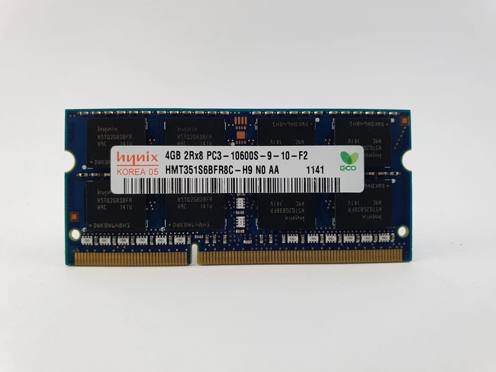 Оперативная память для ноутбука SODIMM Hynix DDR3 4Gb 1333MHz PC3-10600S (HMT351S6BFR8C-H9 ...