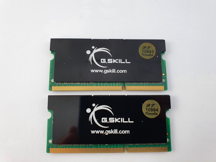 Комплект оперативной памяти Sodimm G Skill Ddr3 8gb 2 4gb 1600mhz Pc3