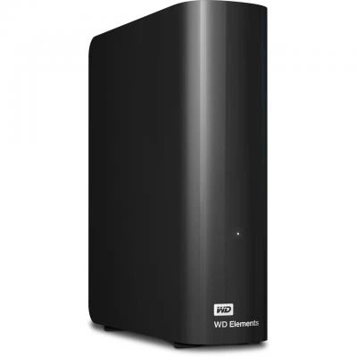 Зовнішній жорсткий диск HDD 3.5" USB 3.0 4Tb WD Elements Desktop Black (WDBWLG0040HBK-EESN ...