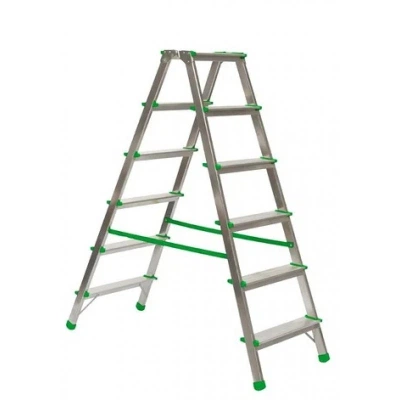 Лестница ITOSS стремянка алюминиевая (двусторонняя) - 926 (6ст) (94858 ...