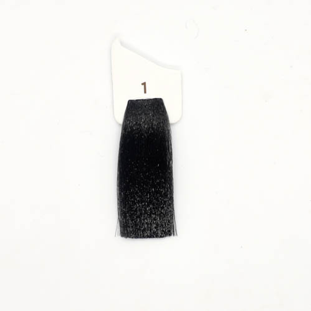 Крем-краска аммиачная для волос Inebrya Сolor №1 Pure Black 100 мл ...