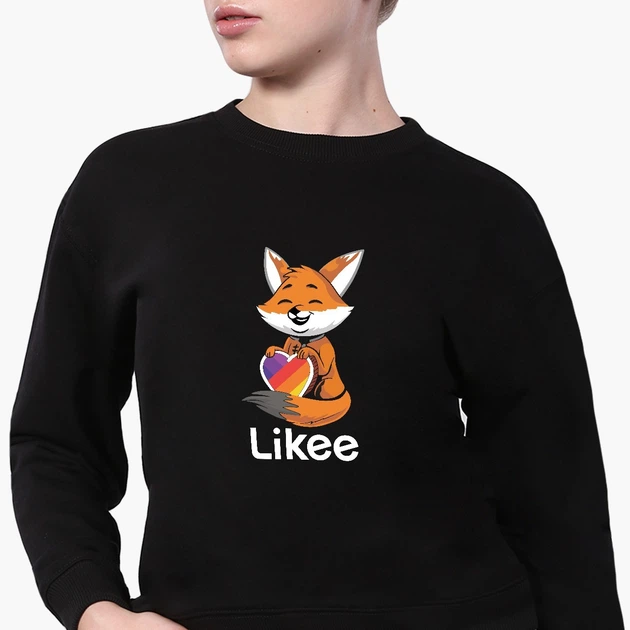 Світшот для дівчаток Лайк Лисичка (Likee Fox) (9509-1033) 146-152 см ...