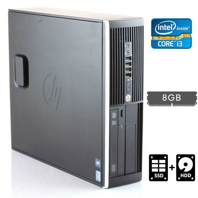 Комп'ютер HP Compaq Elite 8300 SFF / Core i3-3220 (2(4) ядра по 3.3GHz ...
