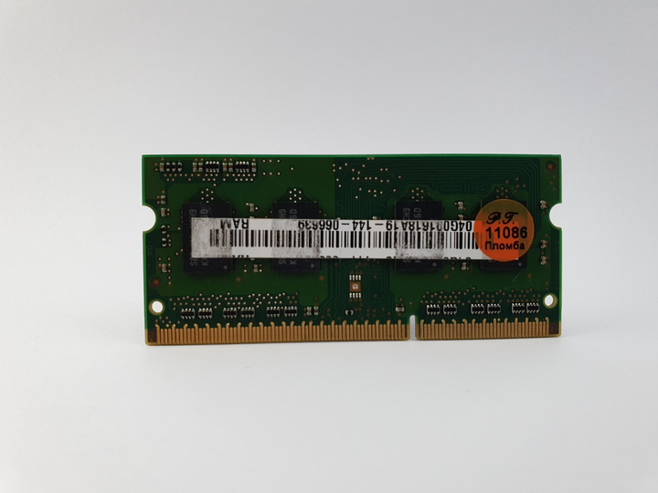 Оперативная память для ноутбука Sodimm Samsung Ddr3 2gb 1333mhz Pc3