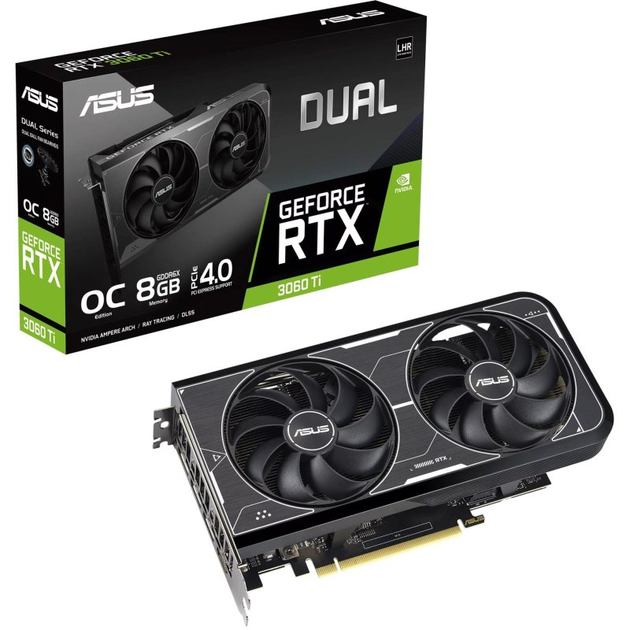 Видеокарта ASUS GeForce RTX3060Ti 8Gb DUAL OC GDDR6X (DUAL-RTX3060TI ...