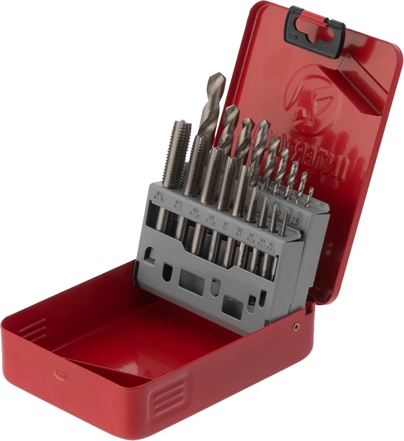 Набір мітчиків і свердел Intertool 18 предметів (SD-8100) – фото, відгуки, характеристики в ...