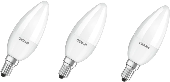 Набор светодиодных ламп OSRAM LED VALUE CL B75 7.5W/840 230V FR E14 10X1 CE 3 штуки ...