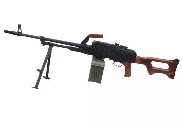 Страйкбольний кулемет A&K PKM Machinegun Wood – фото, отзывы ...