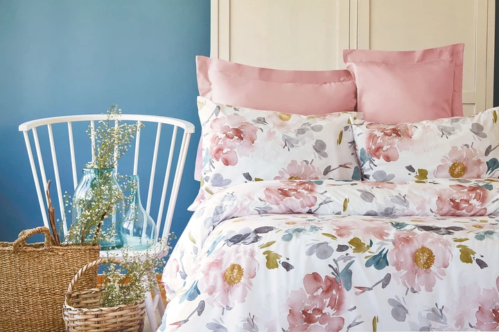 Набір постільної білизни Issimo Home Boquette євро 200х220 4 предмети ...