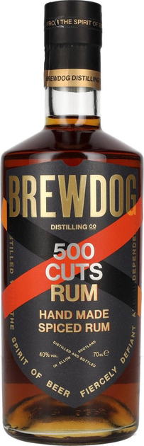 Ром 500 Cuts Spiced Rum 0.7 л 40% (5056025460034) – фото, отзывы ...