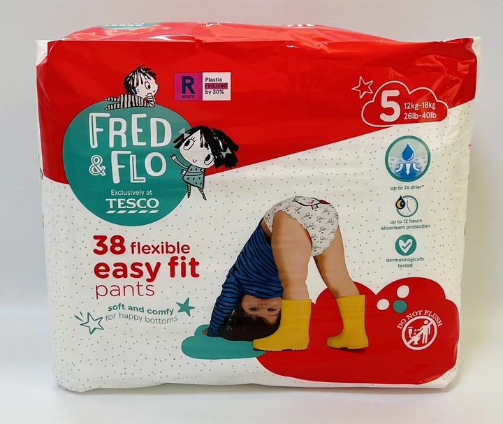 Набір з 3 упаковок по 38 штук (разом 114 штук) підгузків-трусиків 5 ...