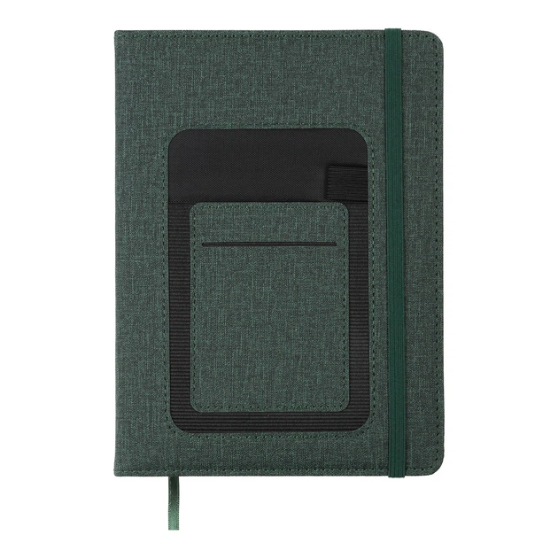 Ежедневник недатированный Buromax Combi A5 288 страниц зеленый (BM.2050 ...