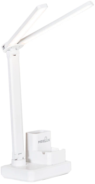 Настільна світлодіодна лампа з акумулятором Mealux DL-17 5W 3000K-6500K USB 5V – фото, відгуки ...