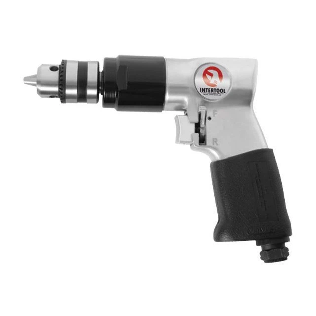 ROZETKA | Дриль пневматичний з реверсом, патрон 1,5-10 мм, 3/8" INTERTOOL PT-0902. Ціна, купити ...