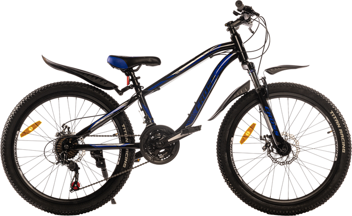 Велосипед Cross 24" Rider 2023 Рама-12" Black-blue (24CJS-004656 ...