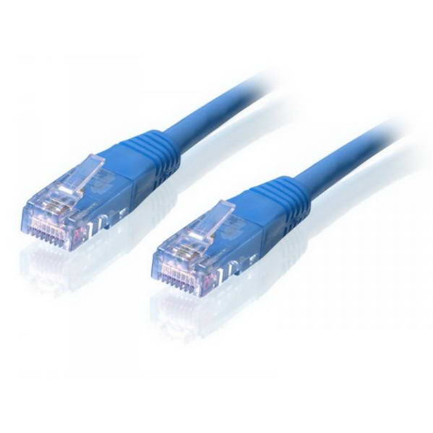 Патч-корд литий, UTP, RJ45, Cat.5e, 3m, синій – фото, відгуки ...