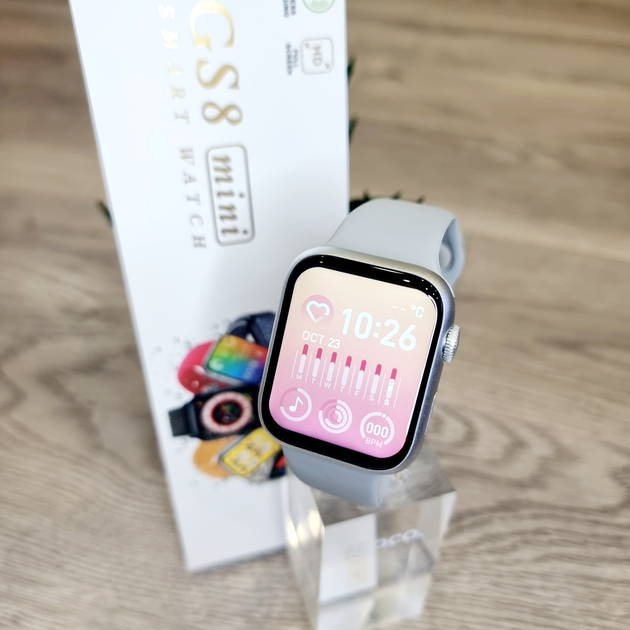 Смарт годинник Smart Watch серії GS8 MINI 41 mm українське меню з ...