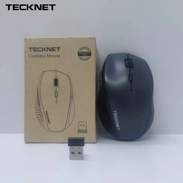 Беспроводная Bluetooth Мышь Tecknet EWM01002 Grey (DT),б/У – фото ...