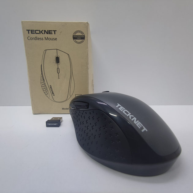 Беспроводная Bluetooth Мышь Tecknet EWM01002 Grey (DDT),б/У – фото ...