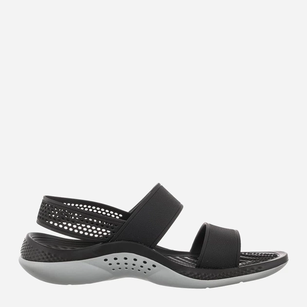 Женские сандалии Crocs Women’S Literide 360 Sandal 206711-02G 38-39 (M6/W8) 24 см Черные с ...