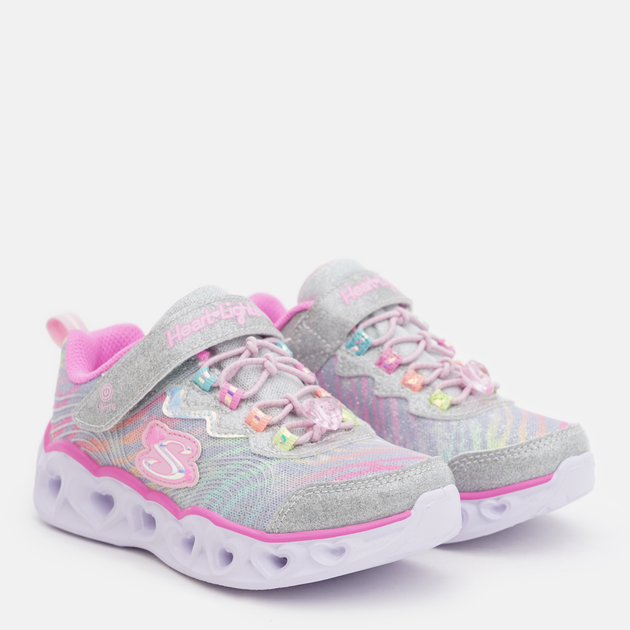 Детские кроссовки для девочки Skechers S-Lights: Heart Lights 302316L ...
