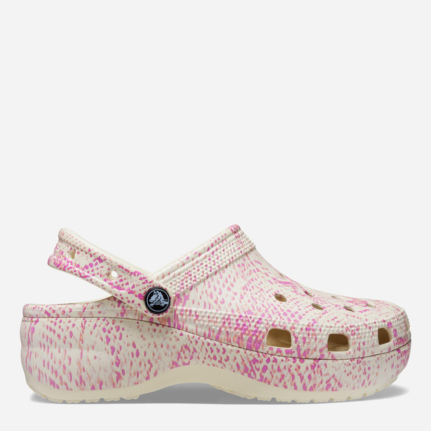 Женские кроксы Crocs Classic Platform Snake Print Clog 208231-2Y3 37-38 ...