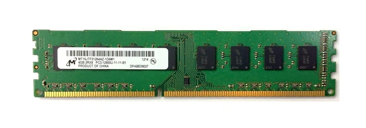 Память Micron DDR3 4GB PC3-12800U (1600Mhz) (MT16JTF51264AZ-1G6M1)(8x2), Б/У – фото, отзывы ...