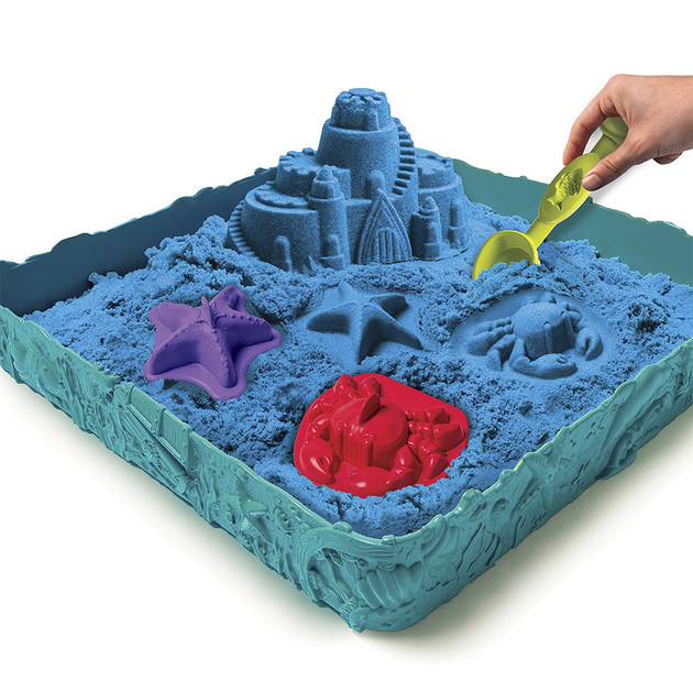 Набор песка для детского творчества - KINETIC SAND ЗАМОК ИЗ ПЕСКА ...