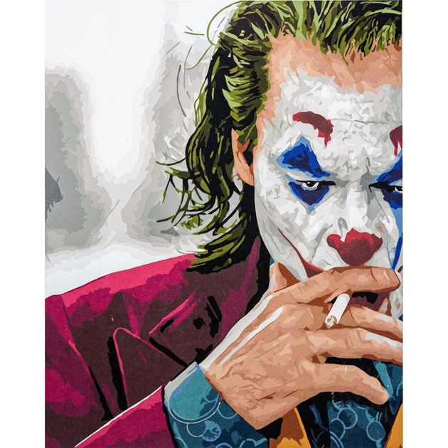 Картина по номерам "Мысли на лице" с лаком размером 40х50см – фото ...