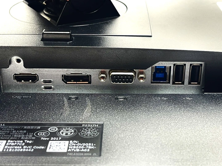 Монітор Dell P2317H 23" IPS (Вживаний - Клас A) PTB10221357 – низкие ...