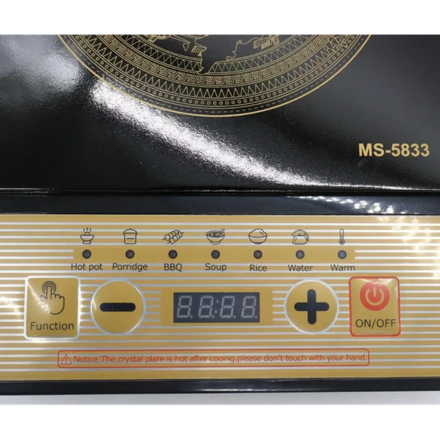 Плита настольная индукционная Domotec MS-5833 Электроплита ...