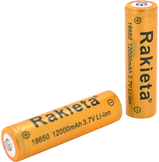 Аккумулятор Powermaster Rakieta 18650 Li-Ion 12000 мА·ч 3.7 В 2 шт ...