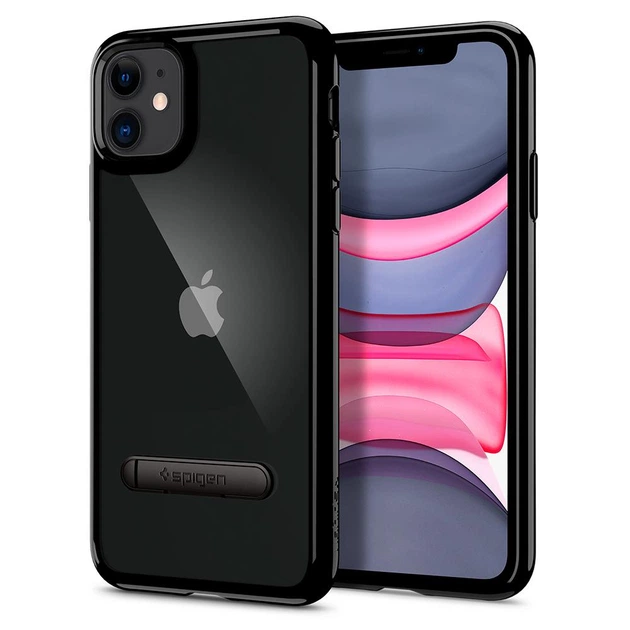 Чехол Spigen для iPhone 11 Ultra Hybrid S Jet Black (076CS27434) – фото ...